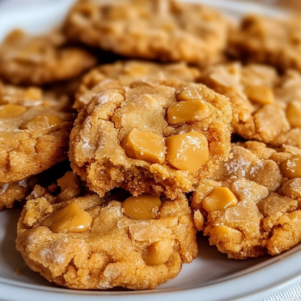 Irresistibly Soft & Chewy Butterscotch Cookies Recipe