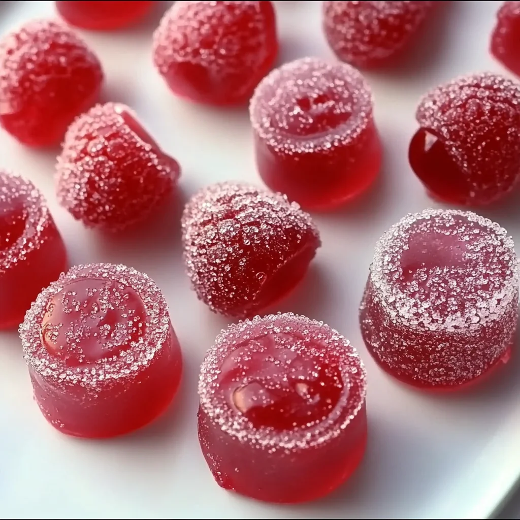 Sweet & Tangy Homemade Raspberry Pectin Gummies Recipe