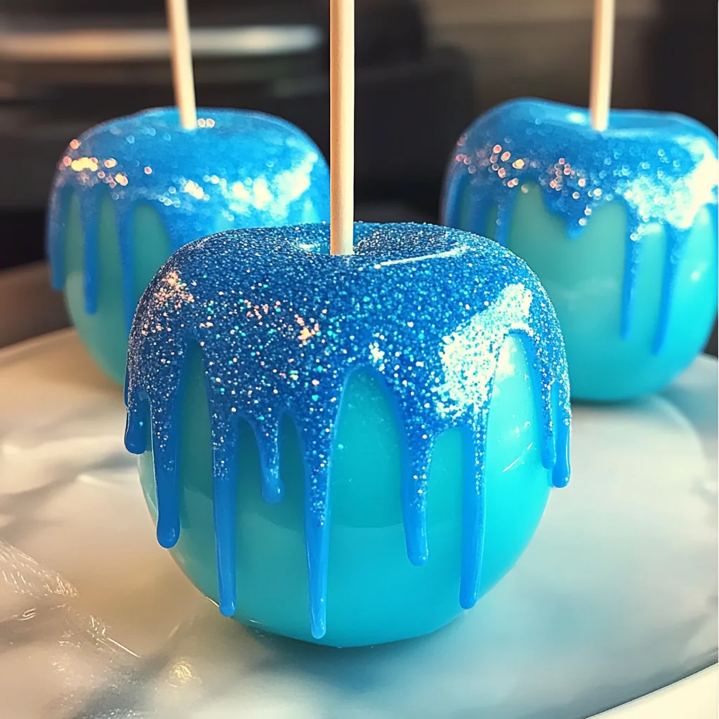 Easy Sweet Ocean Candy Apples Recipe