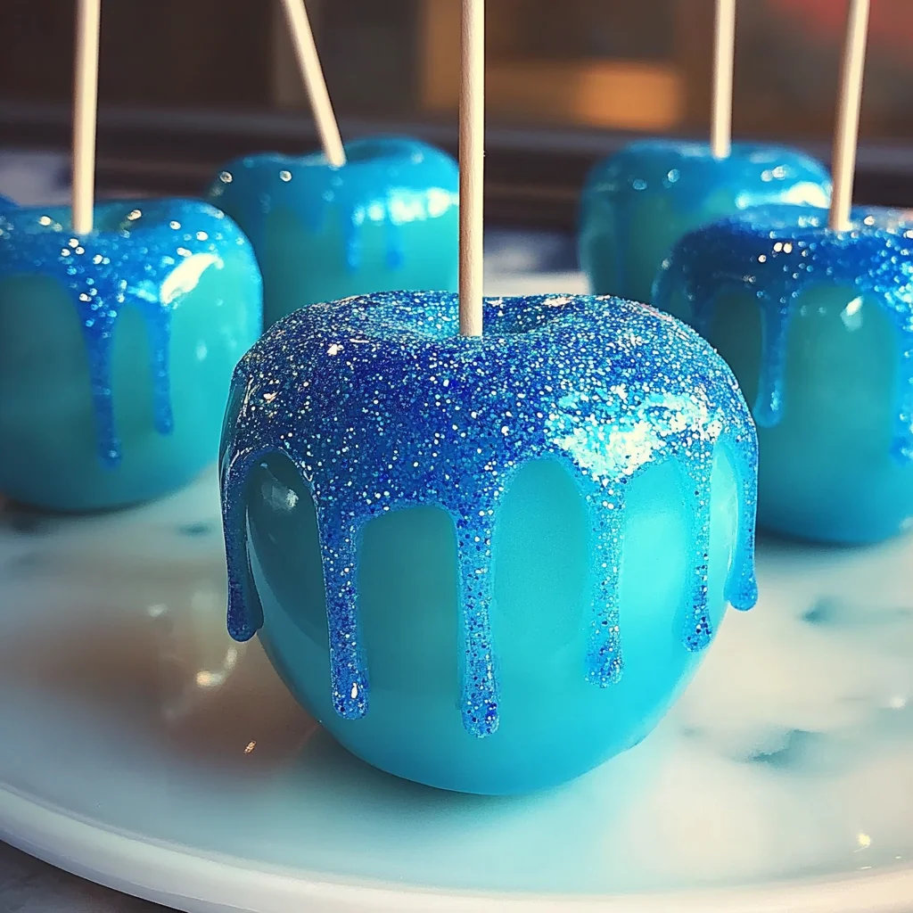 Easy Sweet Ocean Candy Apples Recipe
