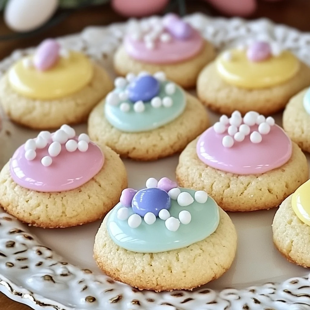 Easter Bunny Button Cookies Recipe